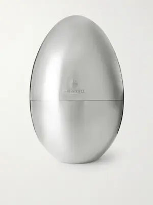 Christofle Plated Espresso Spoons With Case