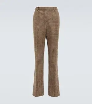 Loewe X Howl's Moving Castle Checked Wool Pants