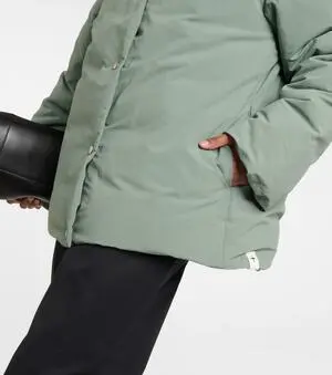 JIL SANDER Hooded Down Jacket