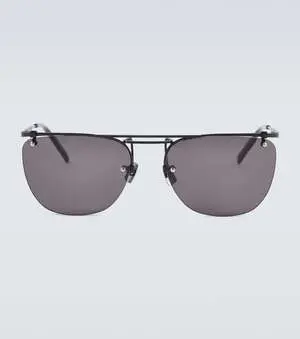 Saint Laurent Sl 600 Aviator Sunglasses - Black