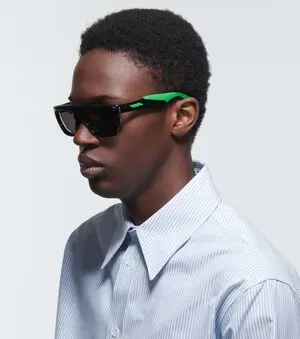 Bottega Veneta Rectangular Sunglasses