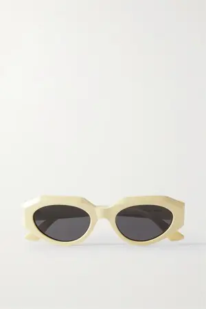Bottega Veneta Round-frame Acetate Sunglasses