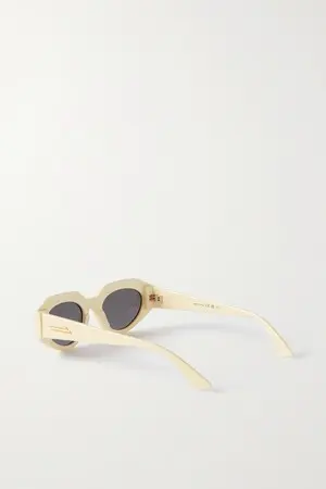 Bottega Veneta Round-frame Acetate Sunglasses