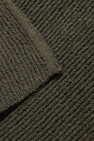 Acne Studios Ribbed-knit Mini Wrap Dress