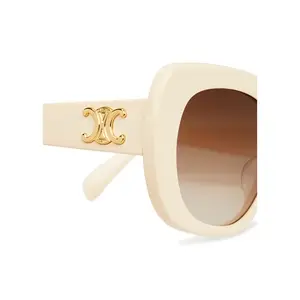 Celine Oversized Oval-frame Sunglasses, Sunglasses, Oversized