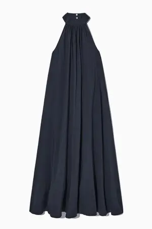 Cos Halterneck Maxi Dress