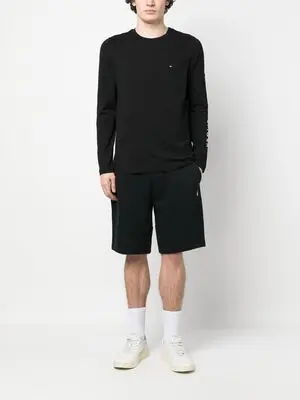 Polo Ralph Lauren Logo-embroidery Track Shorts - Black