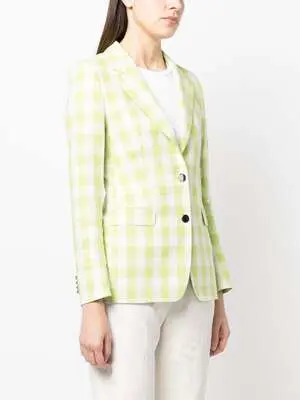 Tagliatore Check-print Single-breasted Blazer
