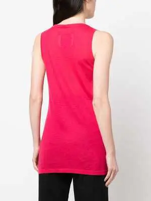 Frenckenberger Scoop Neck Tank - Pink