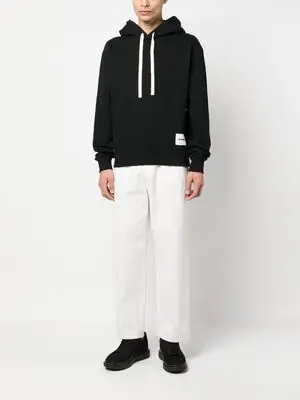 JIL SANDER Logo-patch Drawstring Hoodie