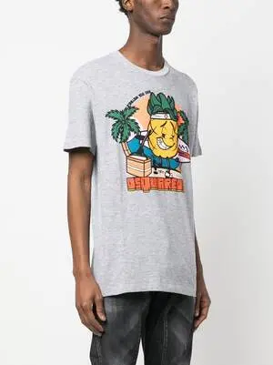 Dsquared2 Graphic Print T-shirt