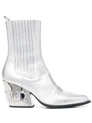 Philipp Plein Gothic 85mm Mid-calf Boots