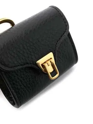 COCCINELLE Leather Keyrings Wallet - Black