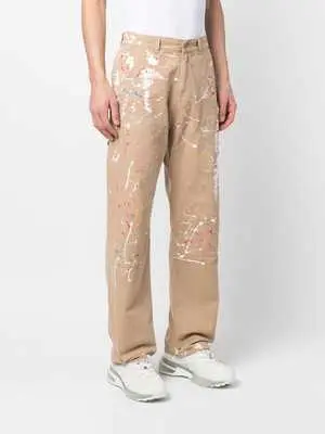 Martine Rose Paint-splatter Cargo Trousers
