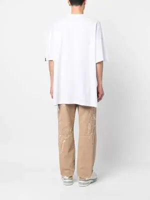 Martine Rose Eager Beaver Cotton T-shirt - White