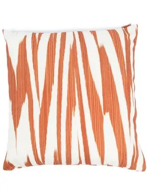 Missoni Abstract-print Square Cushion - Orange