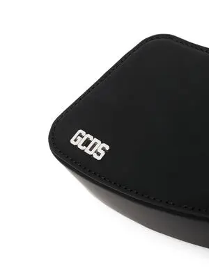 Gcds Logo-lettering Shoulder Bag - Black