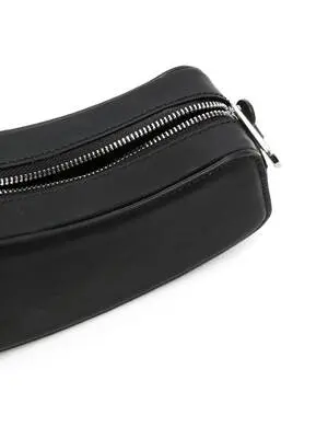 Gcds Logo-lettering Shoulder Bag - Black