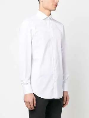 FINAMORE 1925 Long-sleeved Cotton Shirt