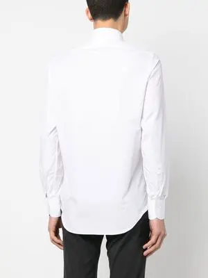 FINAMORE 1925 Long-sleeved Cotton Shirt