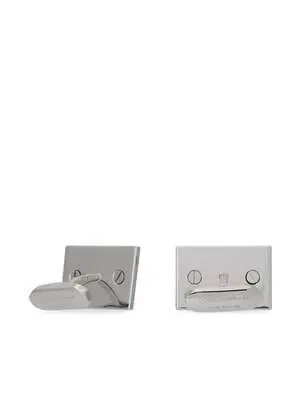 Dolce & Gabbana Logo-plaque Square-shape Cufflinks