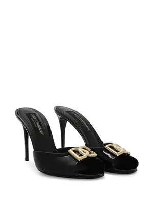 Dolce & Gabbana Patent-leather Mules