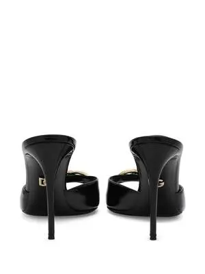 Dolce & Gabbana Patent-leather Mules