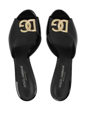 Dolce & Gabbana Patent-leather Mules