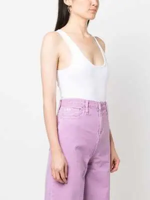 Gcds Logo-print Sleeveless Bodysuit