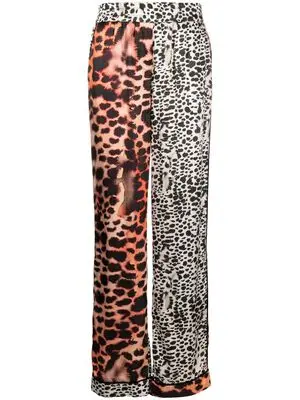 Roberto Cavalli Animal Print Pants For Women