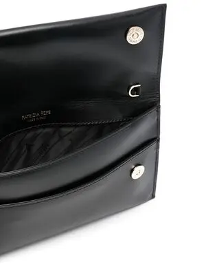 Patrizia Pepe Fly Ceremony Leather Bag - Black