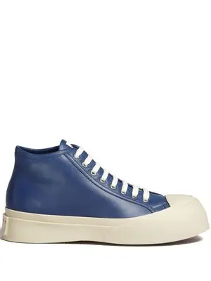 Marni Leather Mid-top Sneakers
