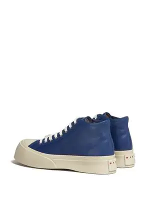 Marni Leather Mid-top Sneakers