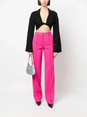 Blumarine Twist-detail Cropped Top