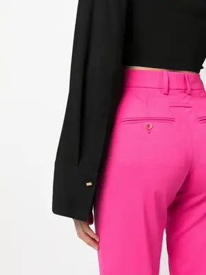 Blumarine Twist-detail Cropped Top
