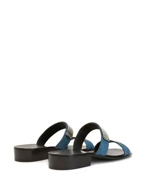 GIUSEPPE ZANOTTI Ignazio Double-strap Sandals