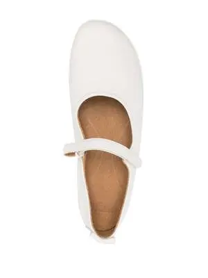 Camper Right Nina Leather Ballet Pumps