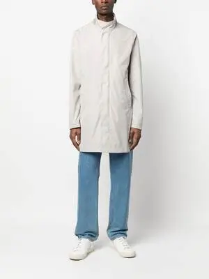 Herno Concealed-fastening Parka Coat