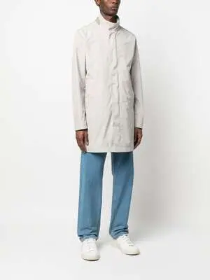 Herno Concealed-fastening Parka Coat