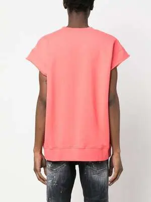 Dsquared2 Sleeveless Logo Print Sweatshirt