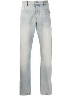 Alexander Mcqueen Light Wash Bottoms For Men