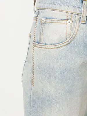 Alexander McQueen Logo-patch Jeans