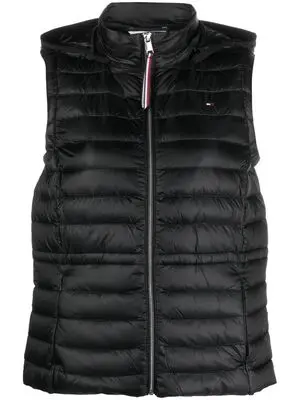 Tommy Hilfiger Zip-up Gilet - Black