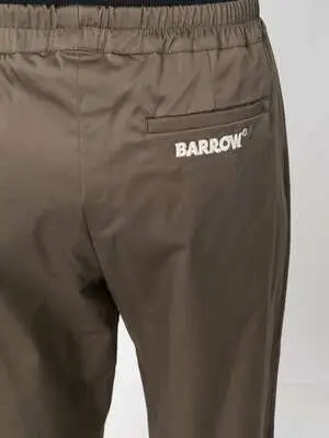 BARROW Elasticated-waist Chino Trousers