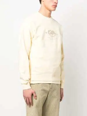 Martine Rose Embroidered Logo Cotton Sweatshirt