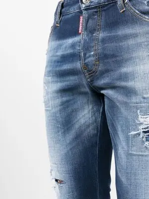 Dsquared2 Distressed Slim-fit Jeans