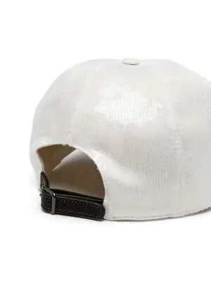 Brunello Cucinelli Sequin-embellished Baseball Cap
