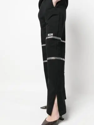 Gcds Rhinestone-embellished Trousers