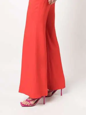 Moschino Pressed-crease Flare Trousers