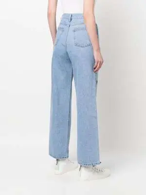 KIMHEKIM Heart-print Flared Jeans